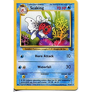 Wizards of the Coast Pokemon Jungle Uncommon Card #46/64 Seaking