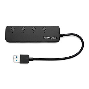 Korg nanoKEY Studio Mobile MIDI Keyboard Bundle with Closed-Back Studio Monitor Headphones and 4-Port USB 3.0 Hub (3 Items)
