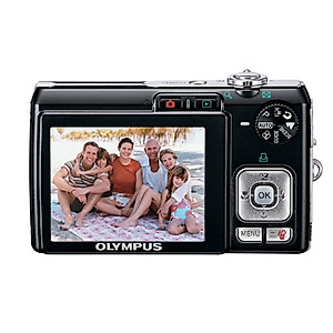Olympus Stylus FE-300 12MP Digital Camera with Dual Image Stabilized 3X Optical Zoom (Black)