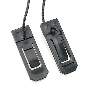 YHXiXi 4PCS Surfboard Fin Clips Surfing Watershed Fin Clip Paddle Board Surfboard Tail Clip Long Board Surf Fins Inflatable, Sup, Fixed Fin Accessory 4.3x1.3cm, Black