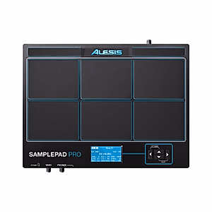 Alesis SamplePad Pro - Percussion and Sample-Triggering Instrument With 8 Velocity Sensitive Drum Pads, 200+ Built-in Sounds