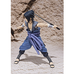 Bandai Tamashii Nations Naruto Shippuden Sasuke Uchiha S.H. Figuarts Action Figure (Itachi Battle)