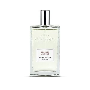 Cremo Bourbon & Oak Cologne Spray, A Sophisticated Blend of Distiller’s Spice, Fine Bourbon and White Oak, 3.4 Fl Oz
