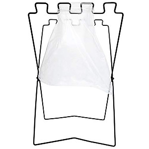 Trash Rack, Portable Trash Bag Rack Hanging Trash Garbage Bag Holder BBQ Trash Rack, Portable Garbage Bag Holder for Kitchen Camping Picnic