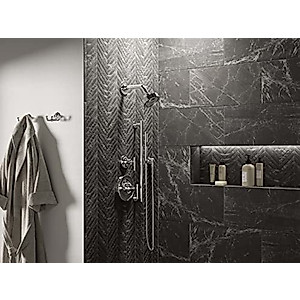 KOHLER TS14422-4-CP Purist 2.5 gpm Showerhead with Rite-Temp Shower Trim with Lever Handle, Polished Chrome