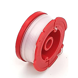 Weed Eater String for Craftsman CMZST0653 CMZST065,0.065" String Trimmer Line 30 Feet,QUASION Weed Eater Line 20V Trimmer Spool(6 Spool,1 Cap CMZST120SC,1 Spring)