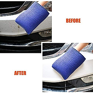 Car Clay Mitt, Car Clay Bar Mitt, Surface Prep Mitt, Finish Clay Bar Mitt Wash Mitt Clay Eraser Mitt for Car Detailing and Polishing Clay Bar Tool (1 Piece)
