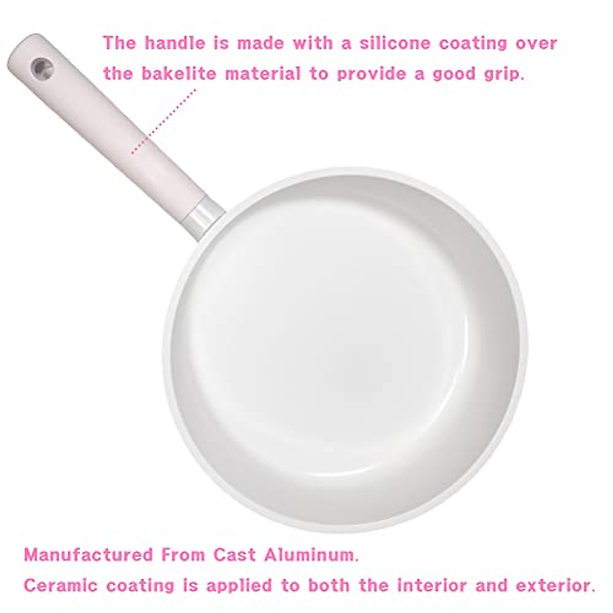 SCSP - SUI Ceramic Non-Stick Frying Pan 11Inch/Made In Korea/5 - Layer Coating/IH Induction and all heat sources available