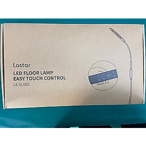 LED Floor Lamp, Laster Reading Standing Lamps with Remote and Touch Control for Living Room, Bedroom, Office with 4 Color Temperature & 4 Brightness Levels, 1H Timer & Memory Function