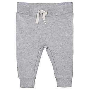 Grow by Gerber baby boys 2-pack Casual Pants, Grey, Newborn US