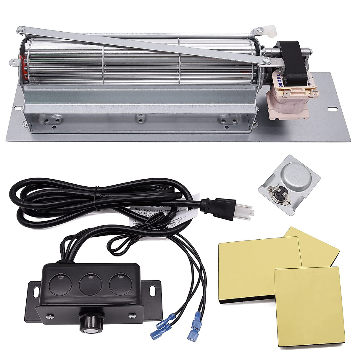 FK24 Fireplace Blower Kit for Majestic, Vermont Castings, Temco & Northern Flame Fireplace, FK24 Gas Fireplace Blower Kit for Majestic 36BDVRRN 36BDVR 33BDVR 36BDVT 39BDVR RN 36LDVRRN 33LDVRRN