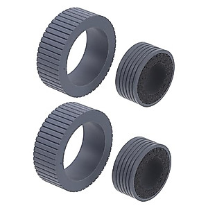 BRIGHTFUFU 4pcs Replacement for Scanner Pagers Scanner Part Grey Scanner Pager Scanner Parts