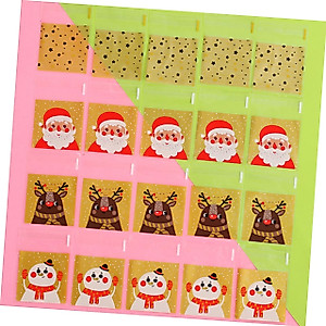 Cabilock 400pcs Baking Plastic Self-adhesive Bag Self Adhesive Biscuit Bag Christmas Treat Bags Cookie Gift Bags Plastic Packaging Bags Bake Bag Candy Bag Cookie Bag Elder or Baking Bag Red