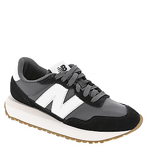 New Balance Women's 237 V1 Classic Sneaker, Black/Magnet/Sea Salt, 8