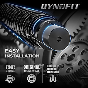 dynofit 2.5" Leveling Lift Kit for 2005-2020 F-250 F350 Super Duty(4WD),2.5 Inch Solid Front Struct Spacers+Shock Extenders for 05-20 Heavy Duty(HD) F250 350 Coil Spring Suspension