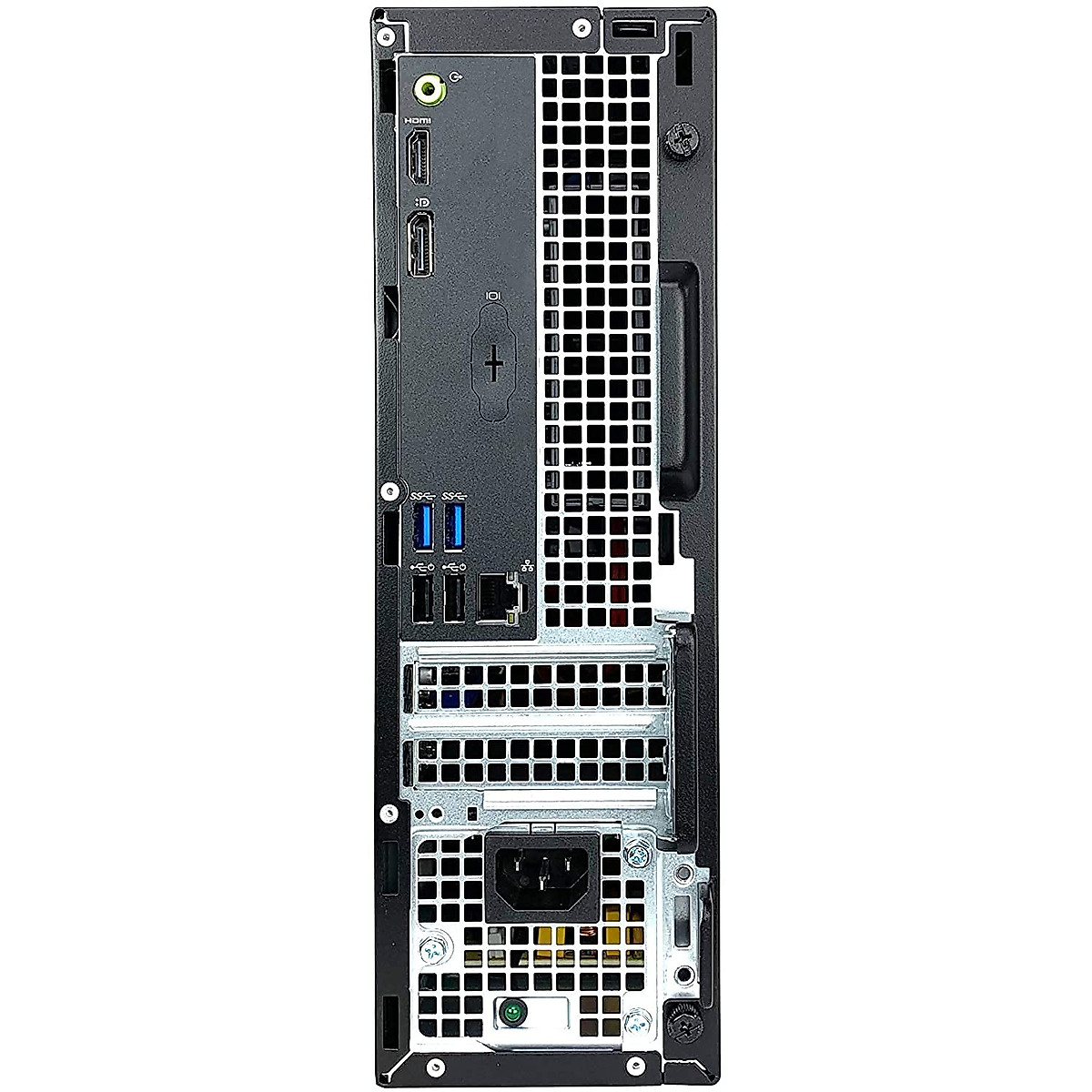 Dell OptiPlex 3050 SFF Computer System w/Dual 24” Monitors w/Stand, Intel i5-6500 up to 3.6GHz, 16GB RAM, 1TB NVMe M.2, Intel HD 530 Graphics, USB 3.1, USB WiFi, Win 10 Pro (Renewed)
