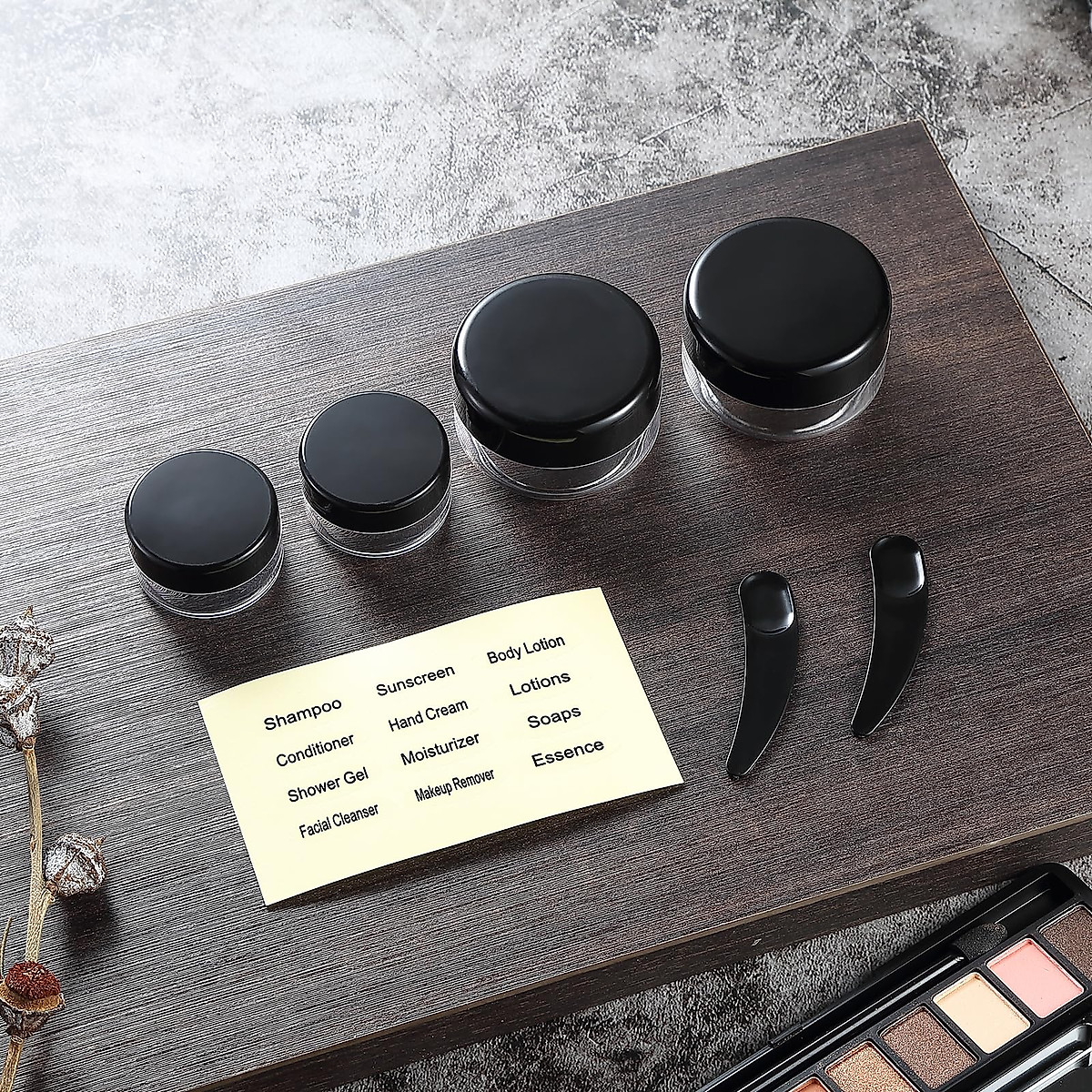 Mrsdry Travel Bottles Set for Toiletries 16 Pack, Leakproof Travel Containers for Toiletries TSA Approved Silicone Travel Accessories Squeezable Refillable 3oz, for Shampoo Conditioner Lotion