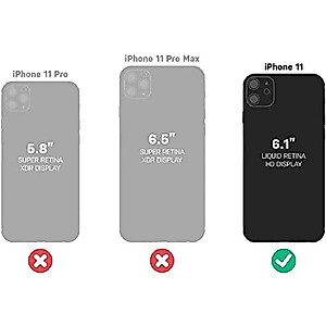 OtterBox Defender Series Screenless Edition Case for iPhone 11 (Only) - Case Only - Non-Retail Packaging - Purple Nebula