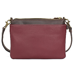 Chala Handbags German Shepherd Mini Crossbody Handbag Dog Lovers Convertible Straps German Shepherd Mom