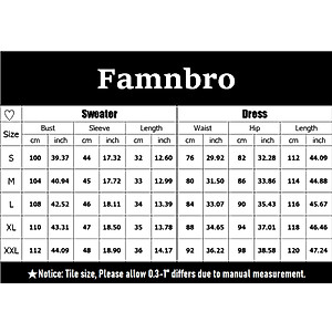 Famnbro Women's 2 Piece Winter Outfits Cable Knit Turtleneck Cropped Sweater Bodycon Midi Dress Sets