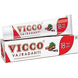 Pack of 3 - VICCO Vajradanti Thoothpaste 100g