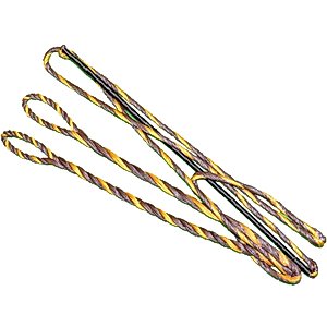 LONGBOW (Small Loops) FLEMISH B-50 Brownell Dacron REPLACEMENT BOWSTRING - BOW STRING - ACTUAL STRING LENGTH - by Traditional Gear Archery Products (Multiple Sizes) (65" ACTUAL LENGTH)