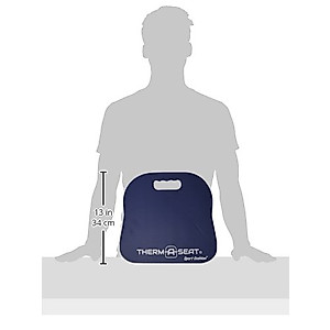 Northeast Products Therm-A-SEAT Sport Cushion Stadium Seat Pad, Navy Blue 13"x14"x.75"