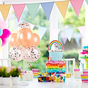 Tinabless Balloon Arch Clips(120 pcs) + 3 Set Balloon Stand Holder Kit for Birthday Wedding Party Decorations Supplies