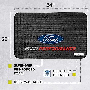 Fender Gripper Premium Fender Cover and Car Bumper Protector with Ford Performance Logo | Officially Licensed by Ford, Universal Fit, Model FG2142