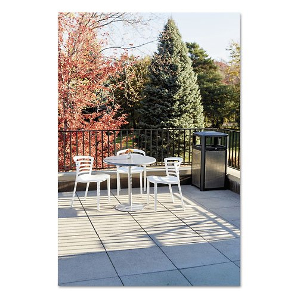 Safco Products 2490SL Entourage Table Base (Top Sold Separately), Silver