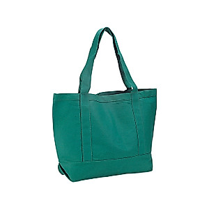 Cotton Canvas Tote Bag-1503A-KELLY