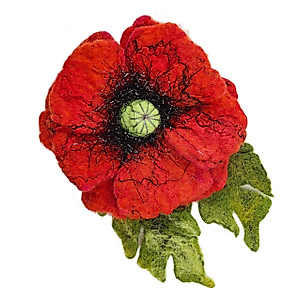 Red Wool Roving, Shep's Wool, Red Roving, Red Spin Wool, Red Felting, Craft Wool, Roving (8 oz)