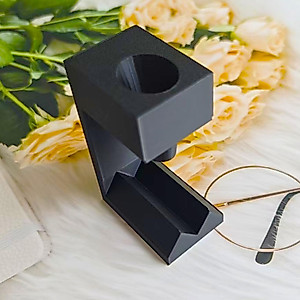 PIAOLGYI Diamond Painting Bag Funnel,Diamond Painting Drill Funnel for Zip Bags,Diamond Painting Accessories(Black)