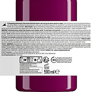 L'Oreal Professionnel Curl Expression Moisturizing Shampoo | For Curly and Coily Hair | Hydrates and Detangles Curls | 16.9 Fl. Oz.