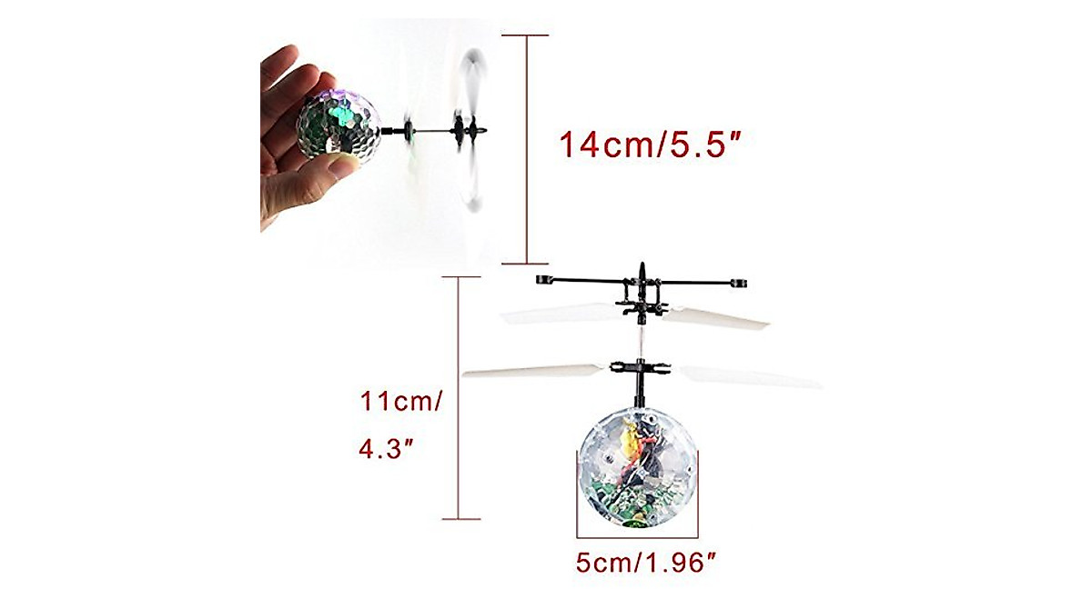 Flying Ball RC Toy - Fun LED Indoor & Outdoor Play