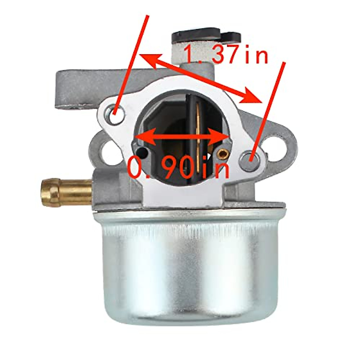 Carbhub 675 190cc Carburetor Kit for Briggs & Stratton Gold 6.25HP 6.75HP MRS Push Mower 675 190cc with Fuel Filter with Spring with Spark Plug