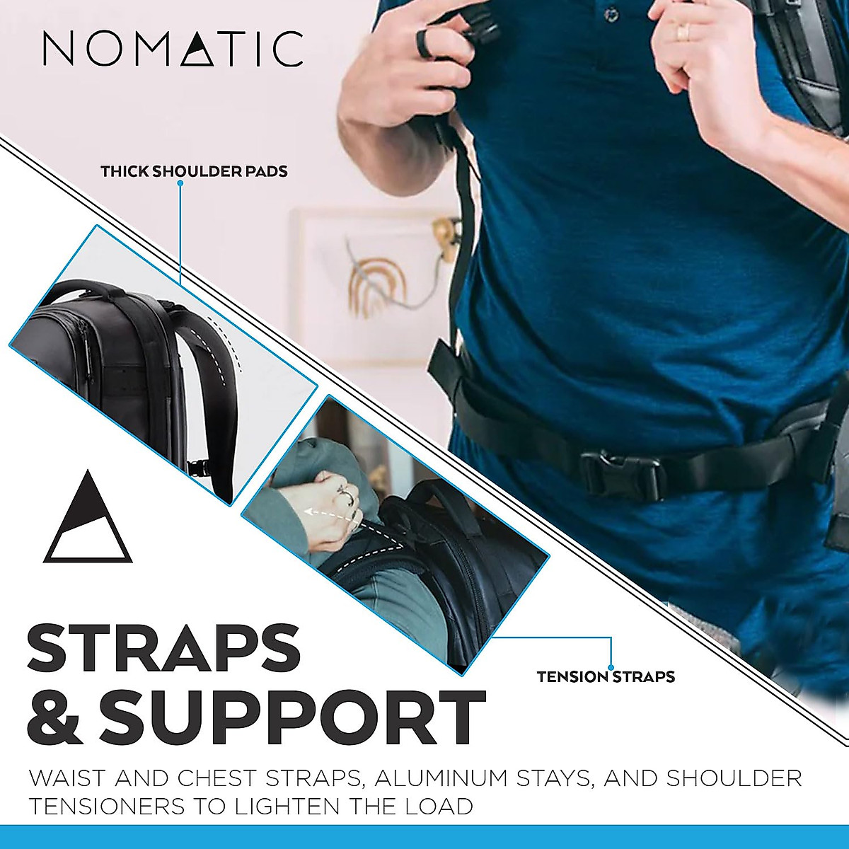 NOMATIC McKinnon Camera Pack- Travel Camera Bag by Peter McKinnon for Photographers, DSLR Camera Backpack for Men and Women