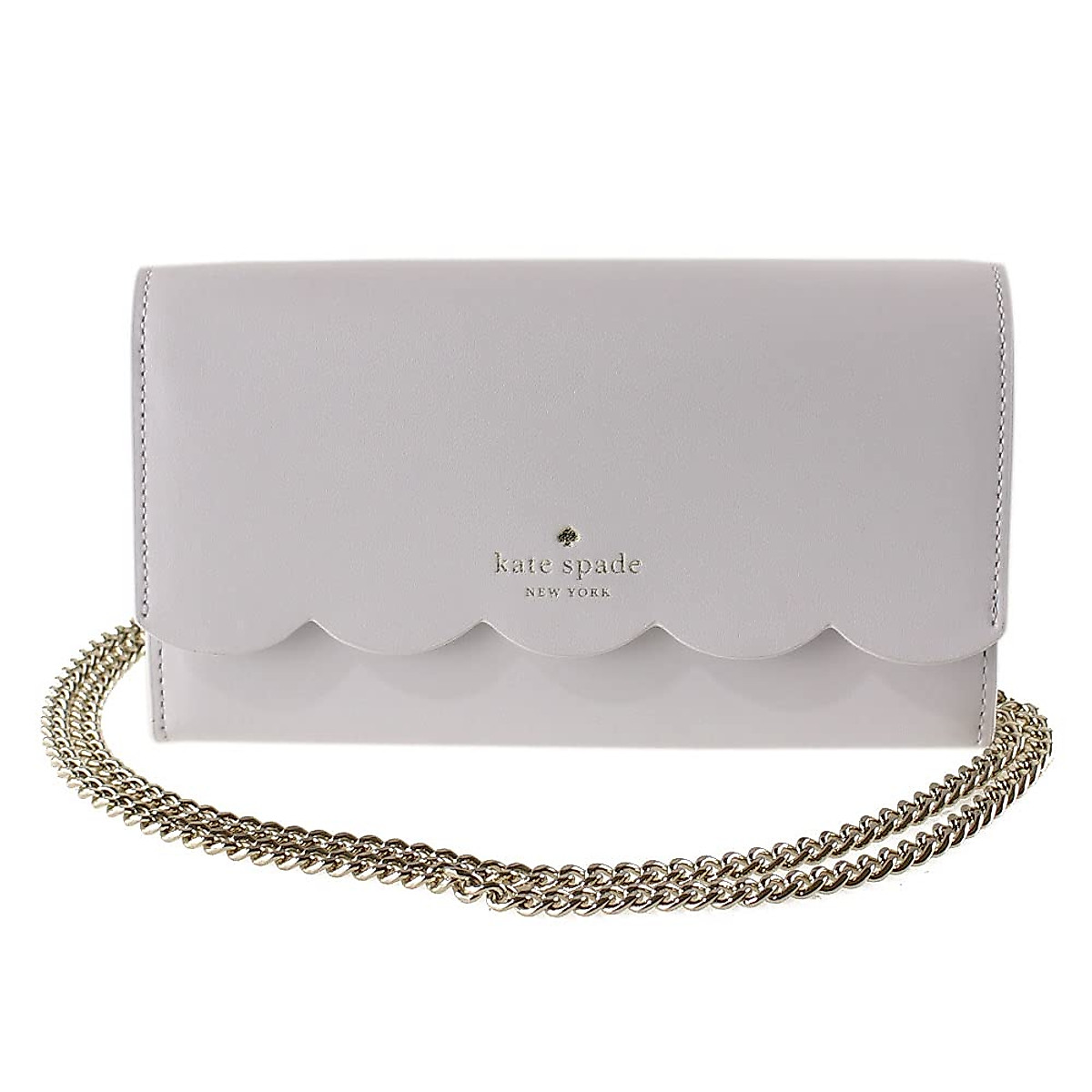 kate spade new york Gemma Wallet on a Chain Shoulder Bag (White Dove)