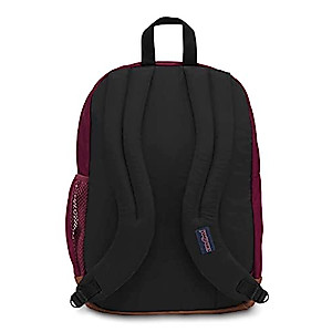 JanSport Cool Backpack with 15-inch Laptop Sleeve, Russet Red - Large Computer Bag Rucksack with 2 Compartments, Ergonomic Straps - Bookbag for Men, Women