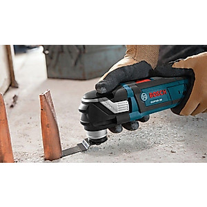 Bosch GOP40-30B-RT Multi-X 3.0 Amp StarlockPlus Oscillating Tool Kit w/Snap-In Blade Attachment (Renewed)