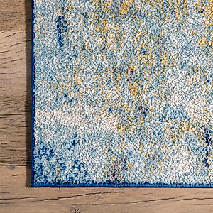 nuLOOM Katharina Abstract Motif Area Rug, 8x10, Blue