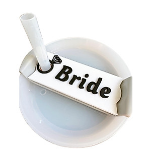 40 oz Stanley Topper Bride Wifey Mrs Name plate Name Tag (Bride)
