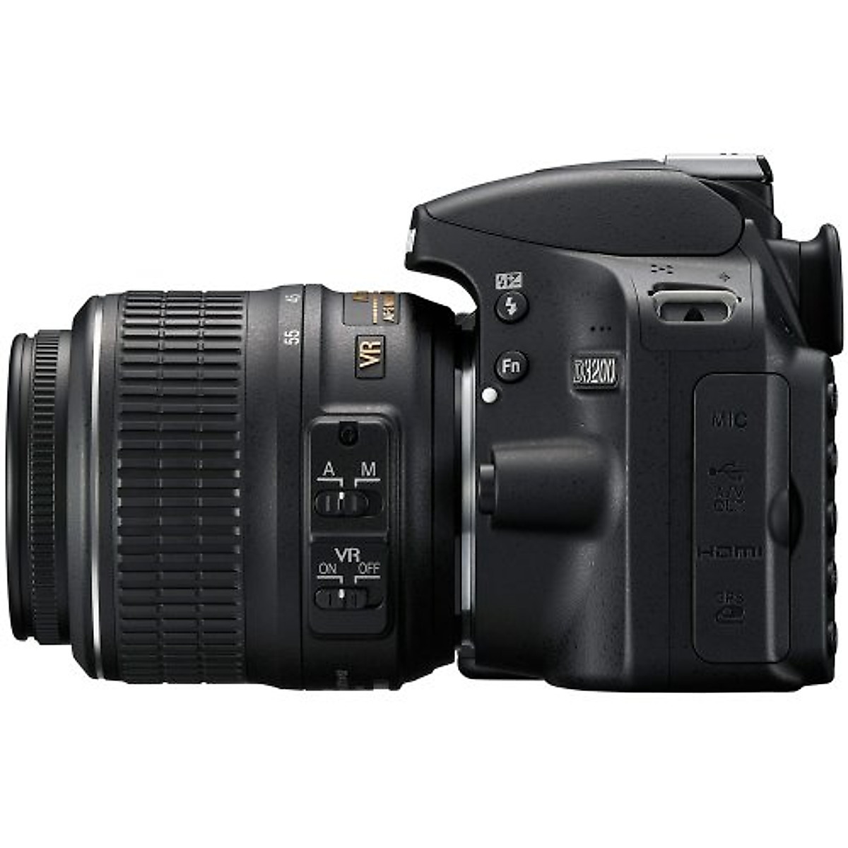 Nikon D3200 24.2 MP CMOS Digital SLR with 18-55mm VR and 55-200mm Non-VR DX Zoom Lenses