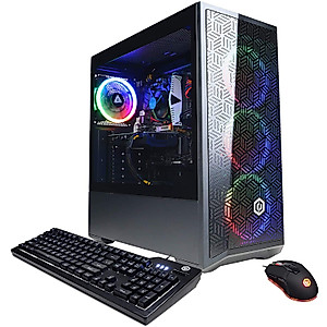 CyberpowerPC Gamer Supreme Liquid Cool Gaming Desktop Computer, AMD Ryzen 9 3900X 3.8GHz, 16GB RAM, 500GB SSD + 1TB HDD, NVIDIA GeForce RTX 3070 8GB, Windows 10 Home