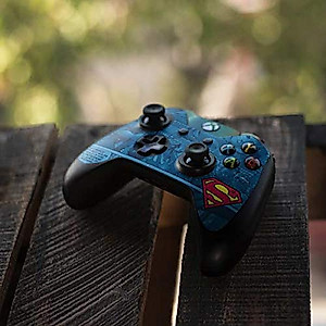Skinit Decal Gaming Skin compatible with Xbox One Controller - Officially Licensed Warner Bros Superman Logo Design