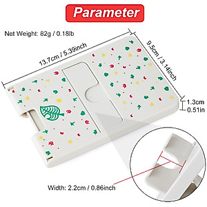 Tscope Switch Stand for Nintendo, for Animal Crossing Switch Holder, Adjustable Switch Lite Compact Portable Foldable Stand for Nintendo Switch OLED Accessories (White)