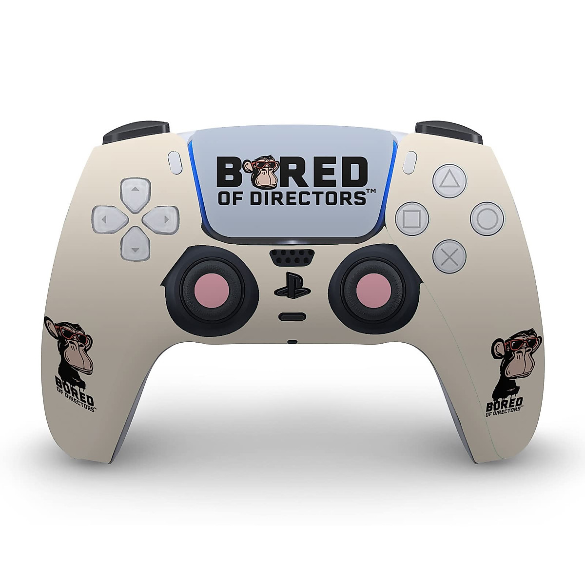 Head Case Designs Officially Licensed Bored of Directors APE #2585 Art Vinyl Faceplate Sticker Gaming Skin Decal Compatible With Sony PlayStation 5 PS5 Digital Edition Console and DualSense Controller
