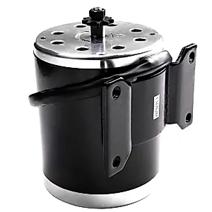 TDPRO 24V 500W Brushed Speed Motor and Controller for Electric Scooter Go Kart Bicycle E Bike Tricycle Moped