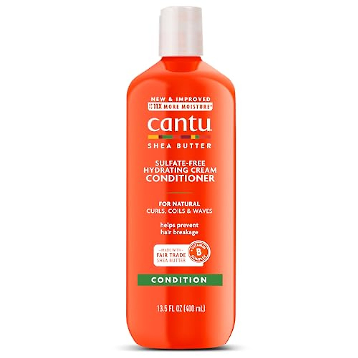 Cantu Hydrating Cream Conditioner with Shea Butter for Natural Hair, 13.5 Fl Oz (Pack of 1)
