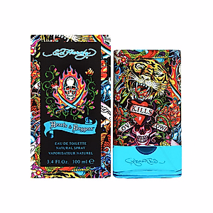 New Ed Hardy HEARTS & DAGGERS 3.4 Oz Eau De Toilette (EDT) Spray for Men